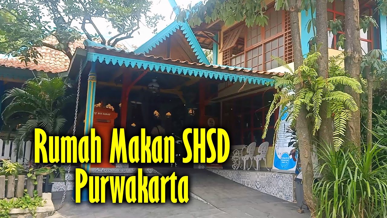 Rumah Makan SHSD Purwakarta II Bernuansa Tempoe Doeloe - YouTube