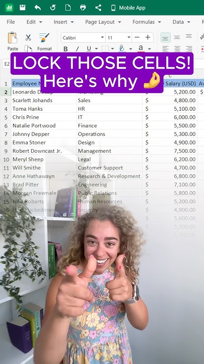 Sheets Hack | Lock your cells to copy formulas without hassle 🔒 #sheets #excel #exceltips - YouTube