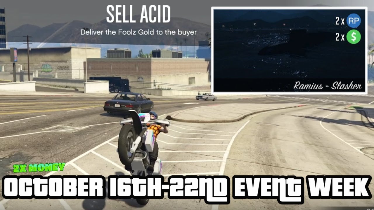 2X $ ACID LAB SELL MISSIONS! NEW RAMIUS SLASHER MODE! (GTA 5 ONLINE ...
