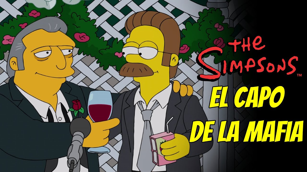 Los Simpson - Flanders un Capo de la Mafia - YouTube