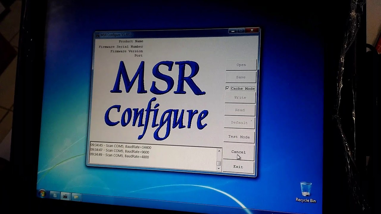 How to Install MSR Program in NEC VP5 for log in ang security purposes ...