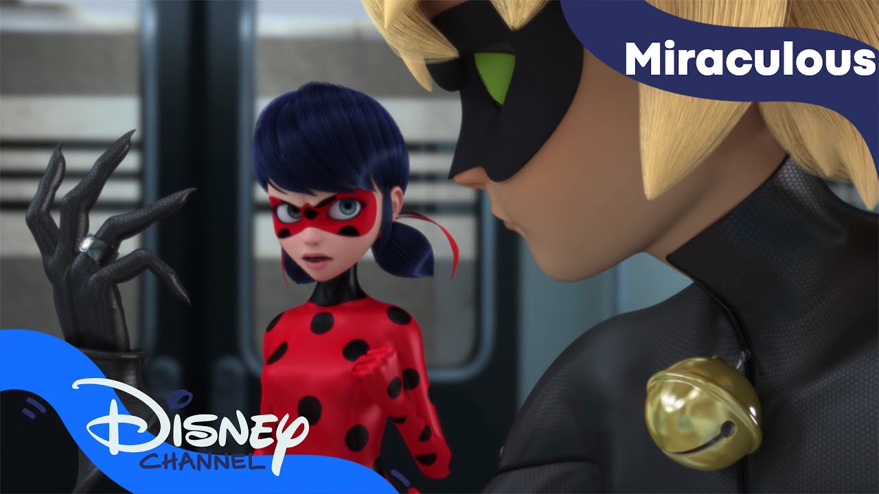 Fanget på t-banen | Miraculous | Disney Channel Norge - YouTube