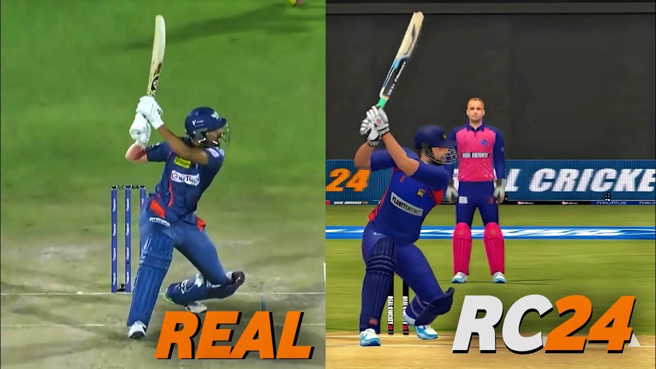 𝗥𝗖𝟮𝟰 #𝟲𝟰𝟬 𝗚𝗢𝗟𝗗 𝗦𝗛𝗢𝗧 𝗥𝗘𝗔𝗟 𝗩𝗦 𝗥𝗖𝟮𝟰 𝗖𝗢𝗠𝗣𝗔𝗥𝗜𝗦𝗢𝗡 @RealCricket #640 # ...