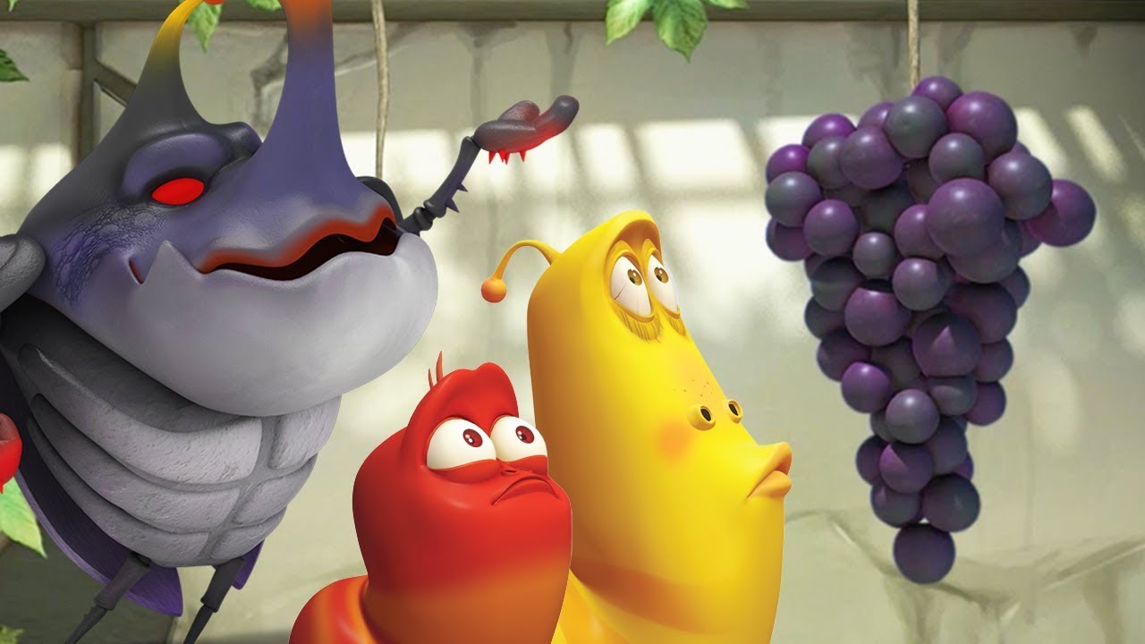 LARVA - QUEST FOR THE GRAPES | Cartoons | Comics | LARVA Official - YouTube
