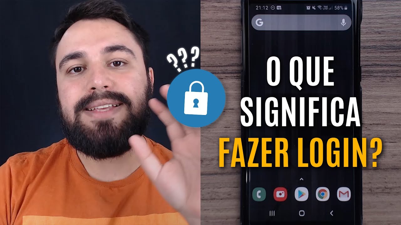 O QUE SIGNIFICA “FAZER LOGIN”? - YouTube