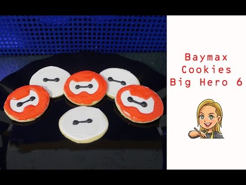 Big Hero 6 - Baymax Cookies - YouTube
