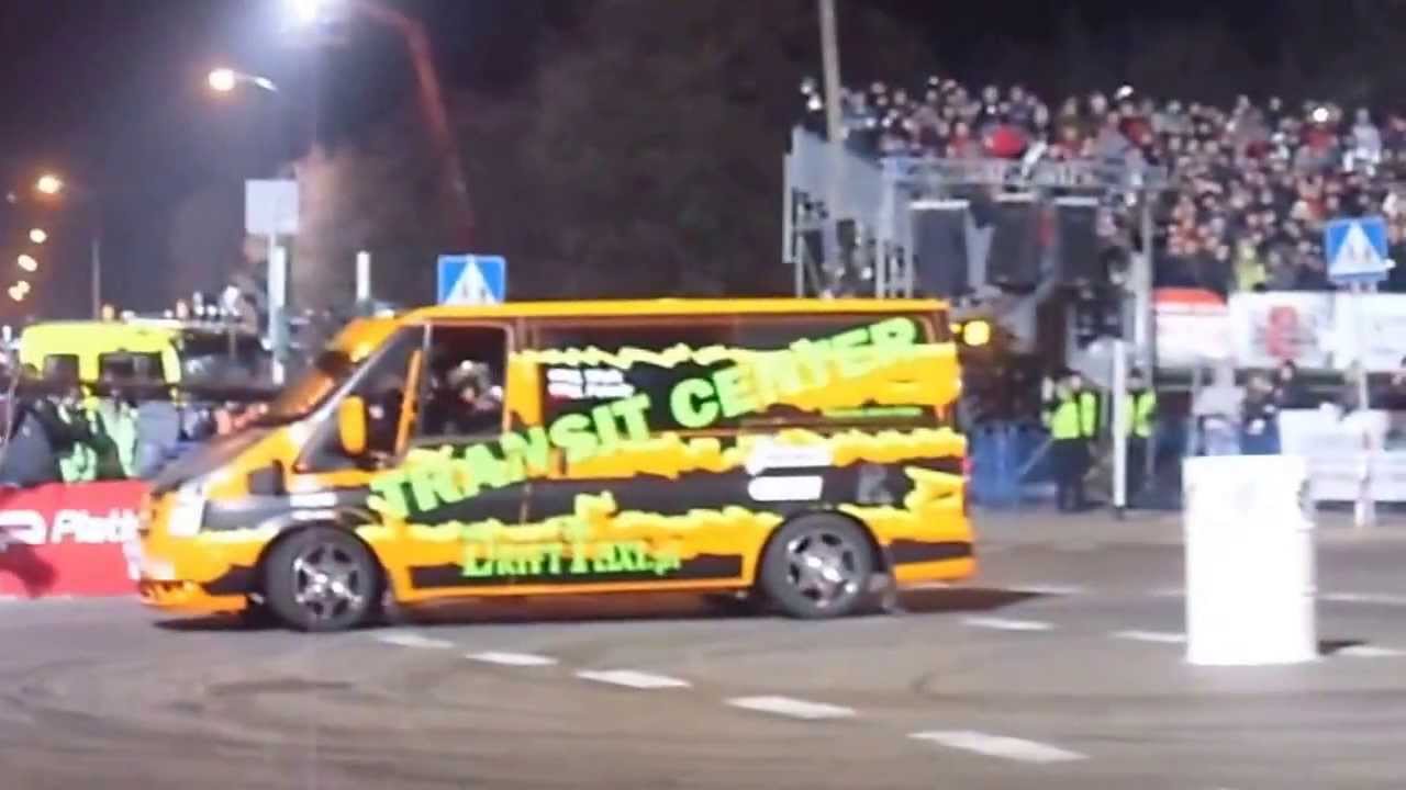 Ford Transit drift - YouTube