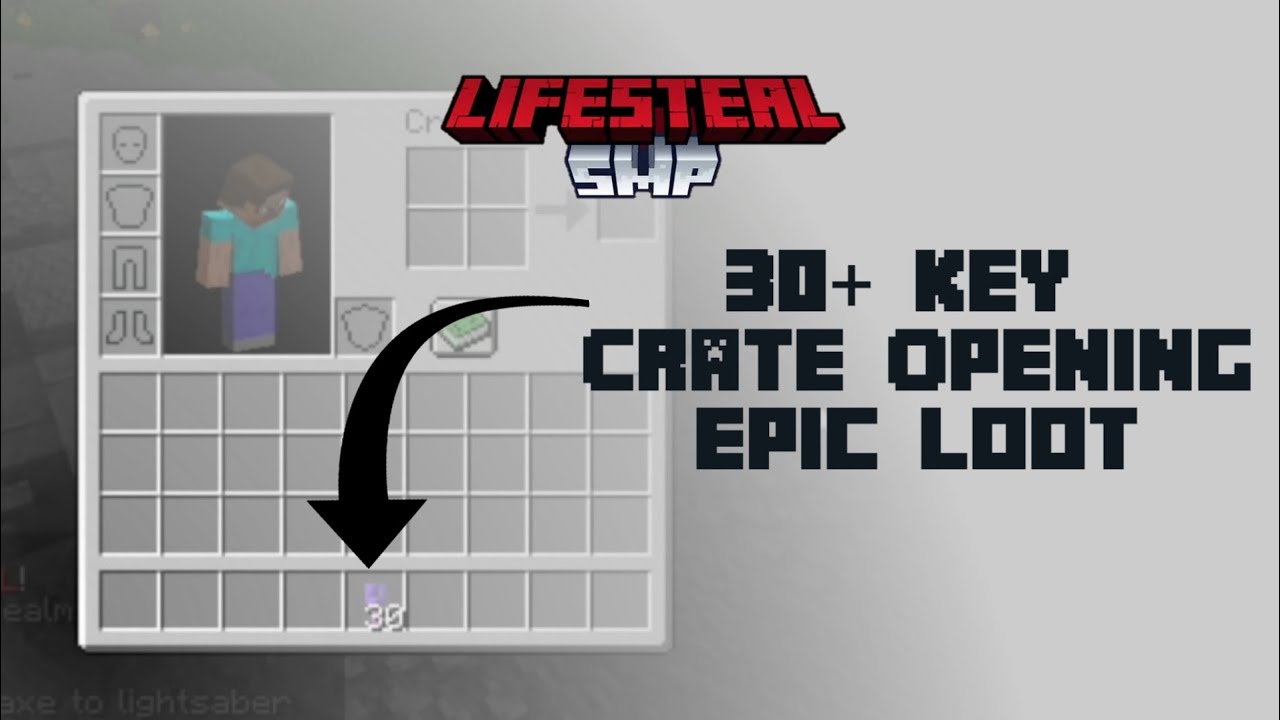 30+ Key Crate Opening In Apple Fun Mc Server In Minecraft Epic Loot ...