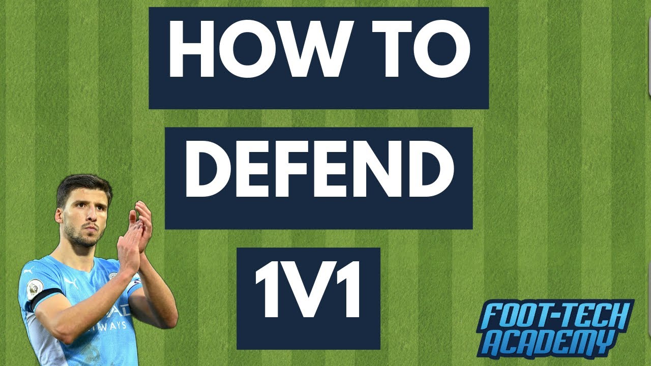 How To Defend 1v1 - Body Position - YouTube