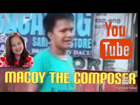 Macoy the composer ng Baroy Lanao del Norte///Mary Ann Cahinta vlog - YouTube