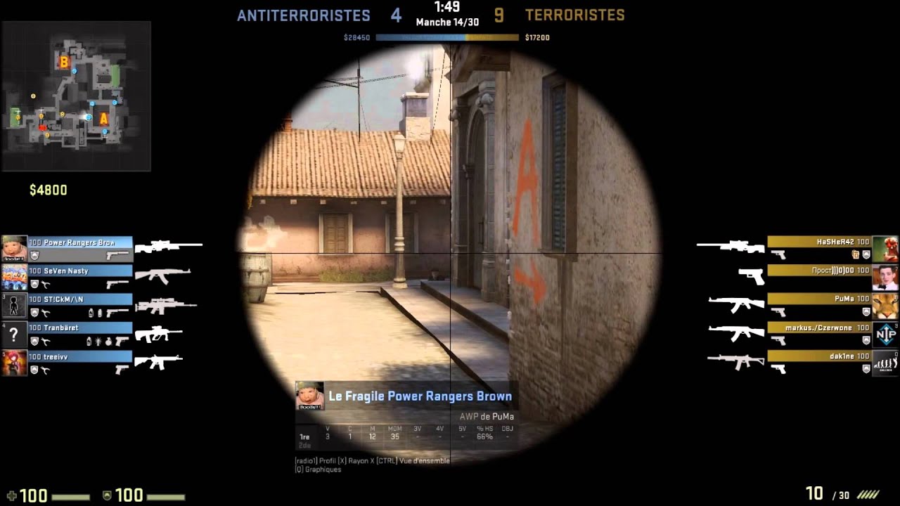 Counter Strike Power Rangers Brown - YouTube