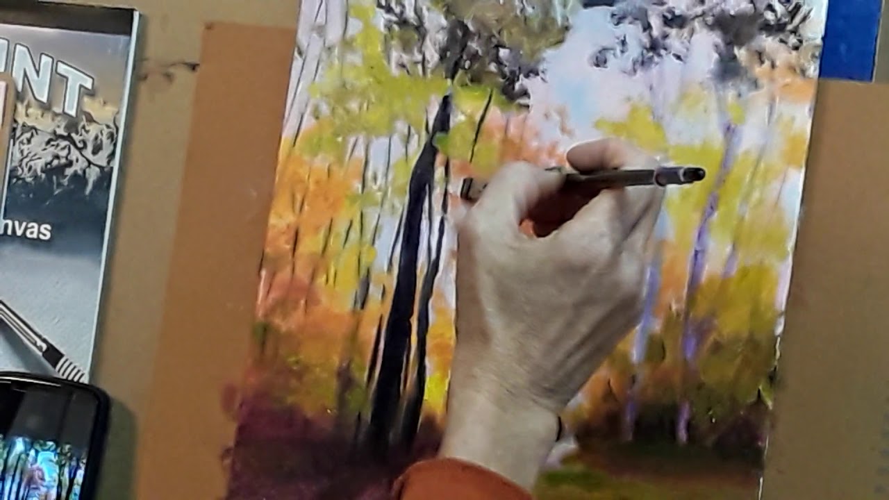 Tuesday painting cont. Dec. 3 - YouTube