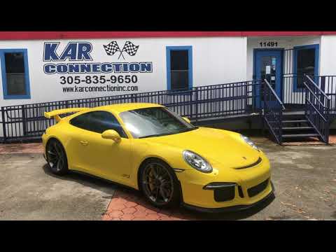 2015 Porsche 911 GT3 @ Kar Connection Miami - YouTube