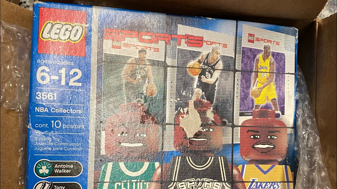 Rare LEGO Sports NBA set unboxing - YouTube
