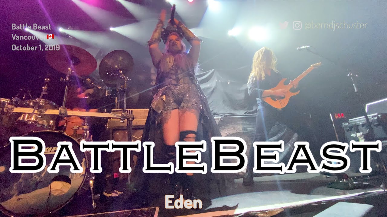 Battle Beast - Eden @VENUE, Vancouver, Canada - October 1, 2019 - 4K ...