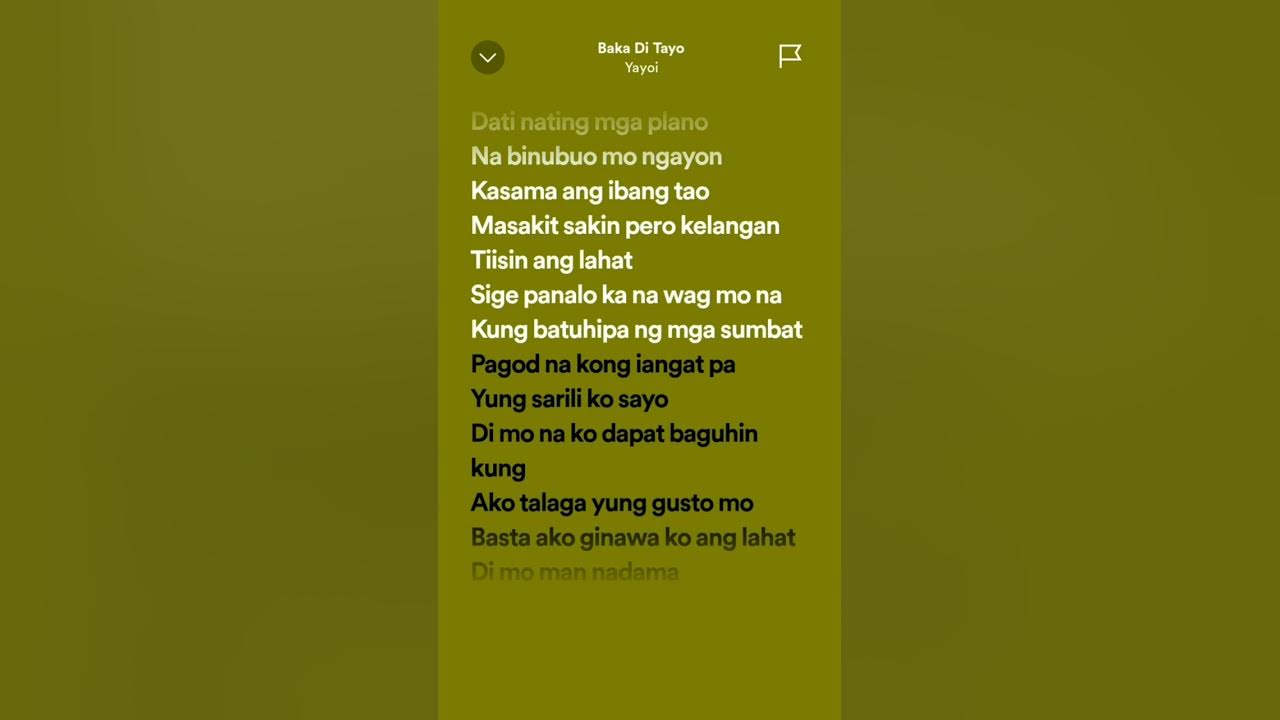 Baka di tayo W/Lyrics-Yayoi - YouTube