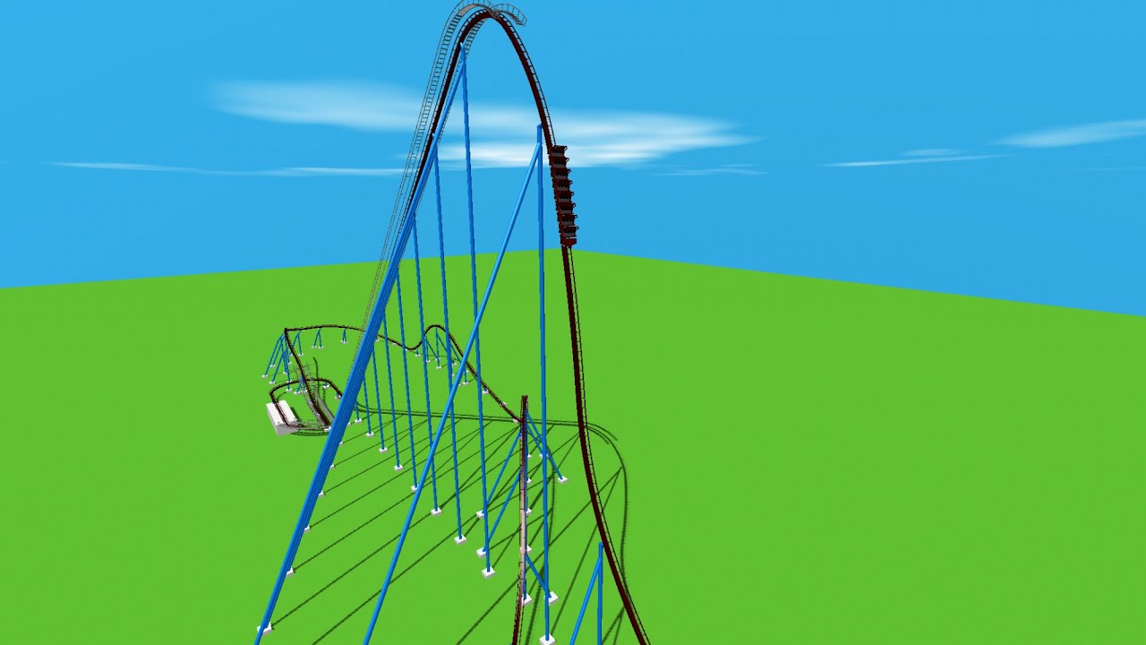 B&M Giga Coaster Concept POV - YouTube