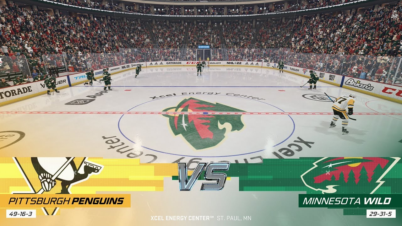 NHL 22 (PS5) - 2021-22 - Game 69 @ Wild - YouTube