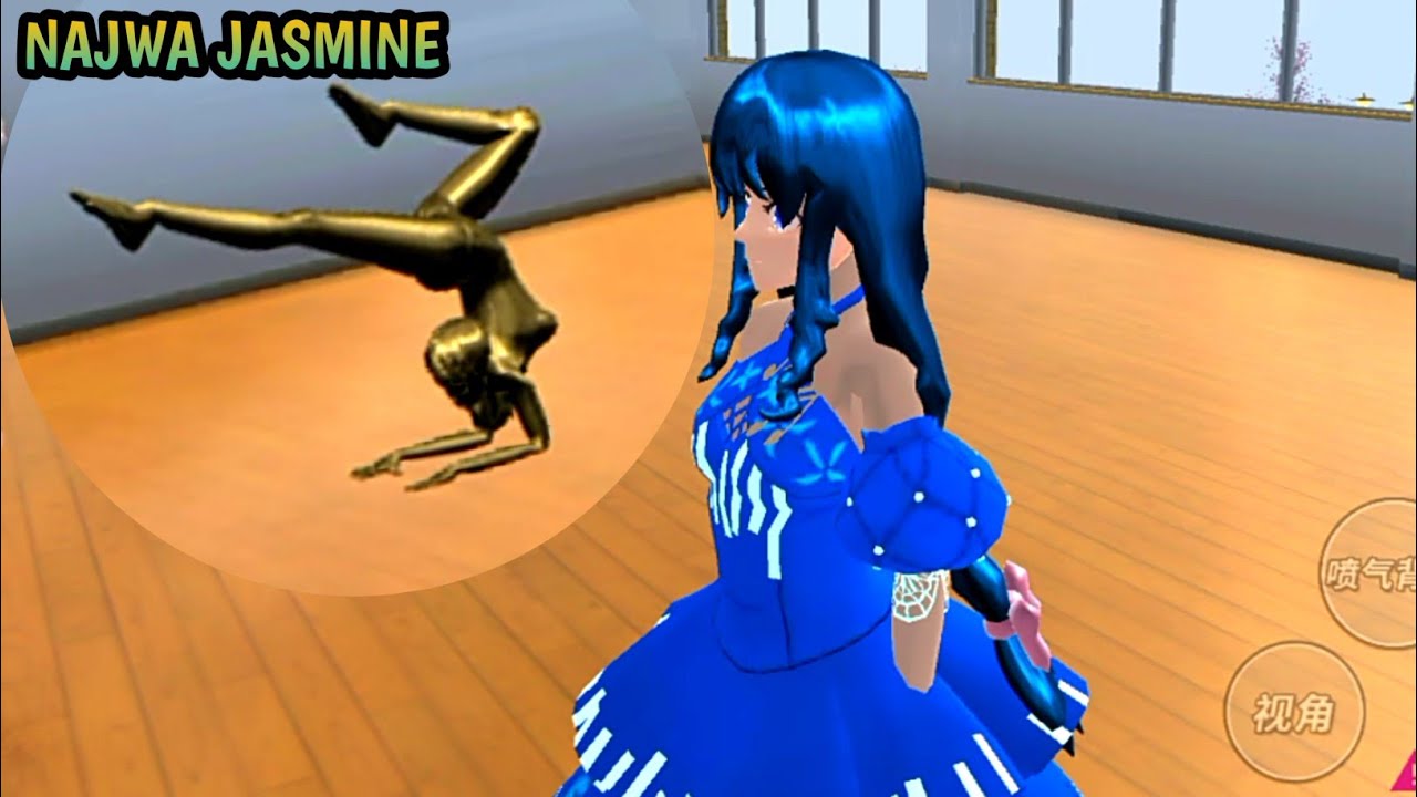 SAKURA MEMBANGUNKAN HANTU PATUNG EMAS | SAKURA SCHOOL SIMULATOR - YouTube