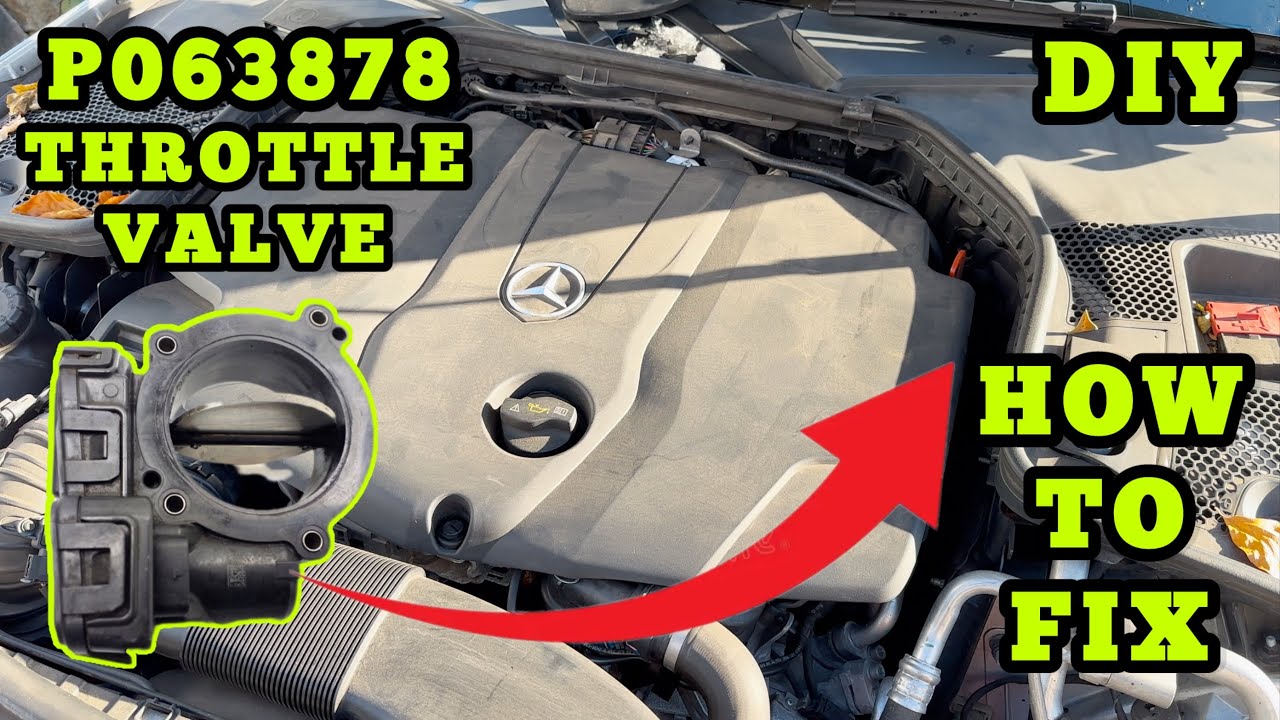 Mercedes P063878 Throttle Valve Actuator Has a Malfunction The Adaption ...
