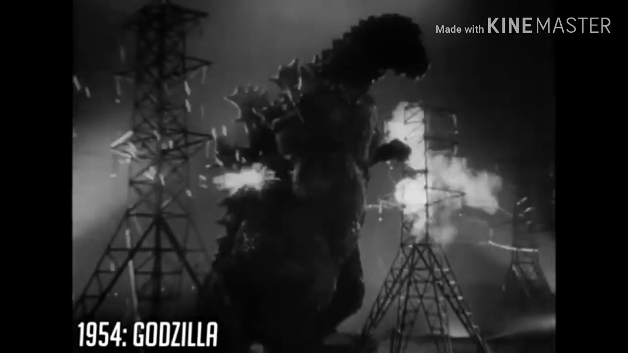 Godzilla king of the monsters:EVOLUTION [1954-2019] - YouTube