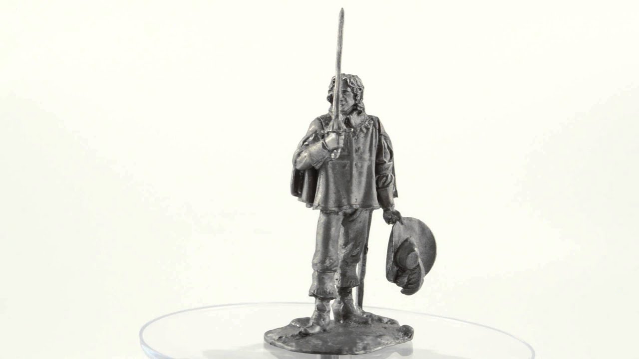 France. Royal Musketeer Aramis from The Three Musketeers metal ...