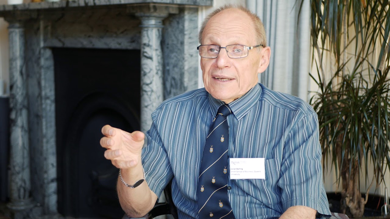 Prof Julian Barling - EAWOP Small Group Meeting 2019 - YouTube