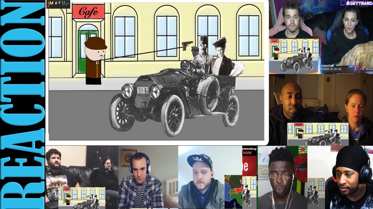 WW1 - Oversimplified (Part 1) REACTIONS MASHUP - YouTube