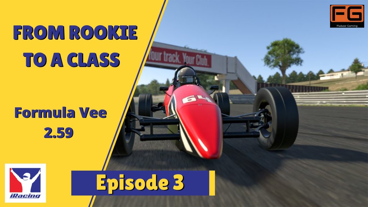 Let's Play iRacing | From Rookie to A Class - Episode 3 Formula Vee ...