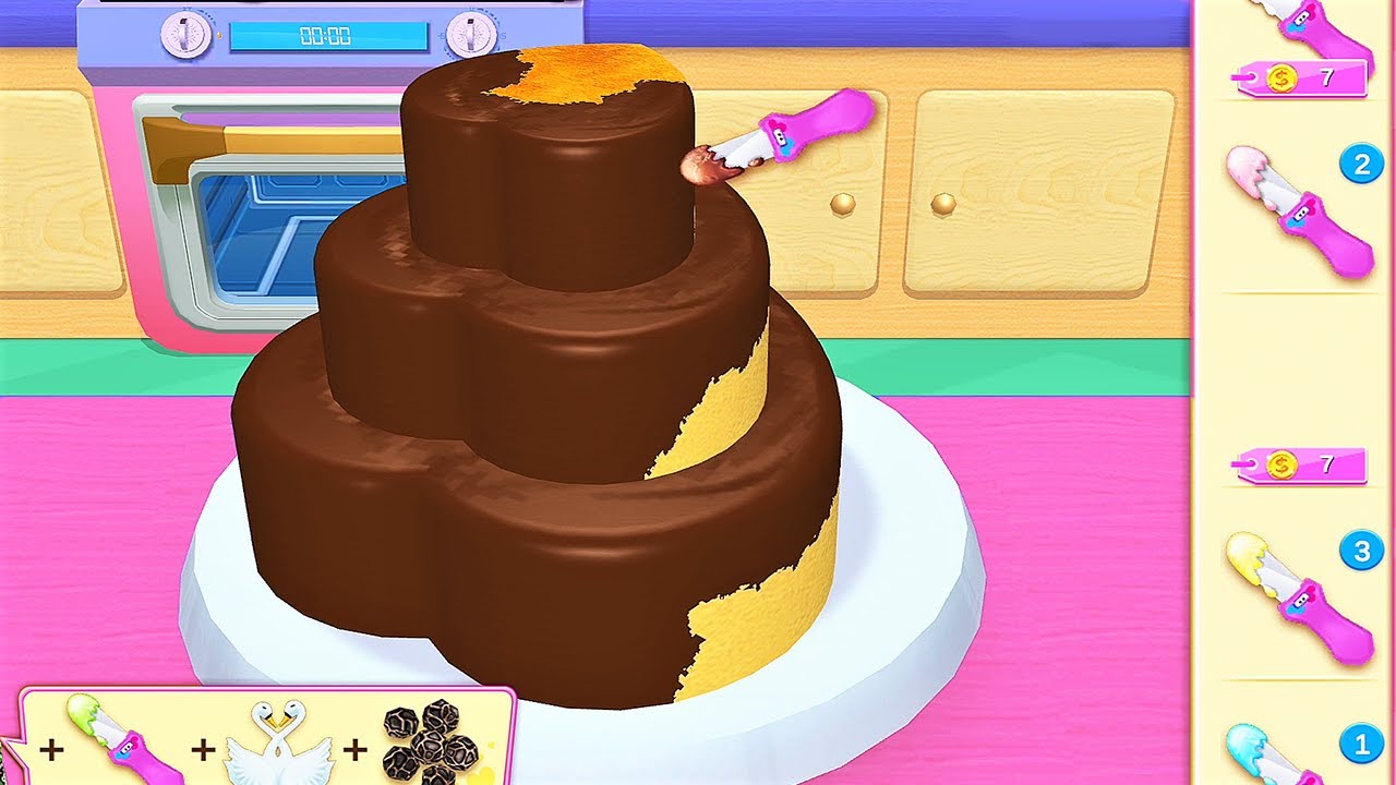 Fun Cake 3d Making Game: Sweet Bakery Shop, Desserts, Cakes Design ...