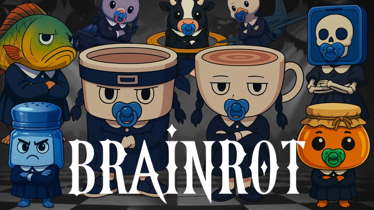 BABY BRAINROT: WEDNESDAY DANCE ANIME EDITION | Official Music Video ...