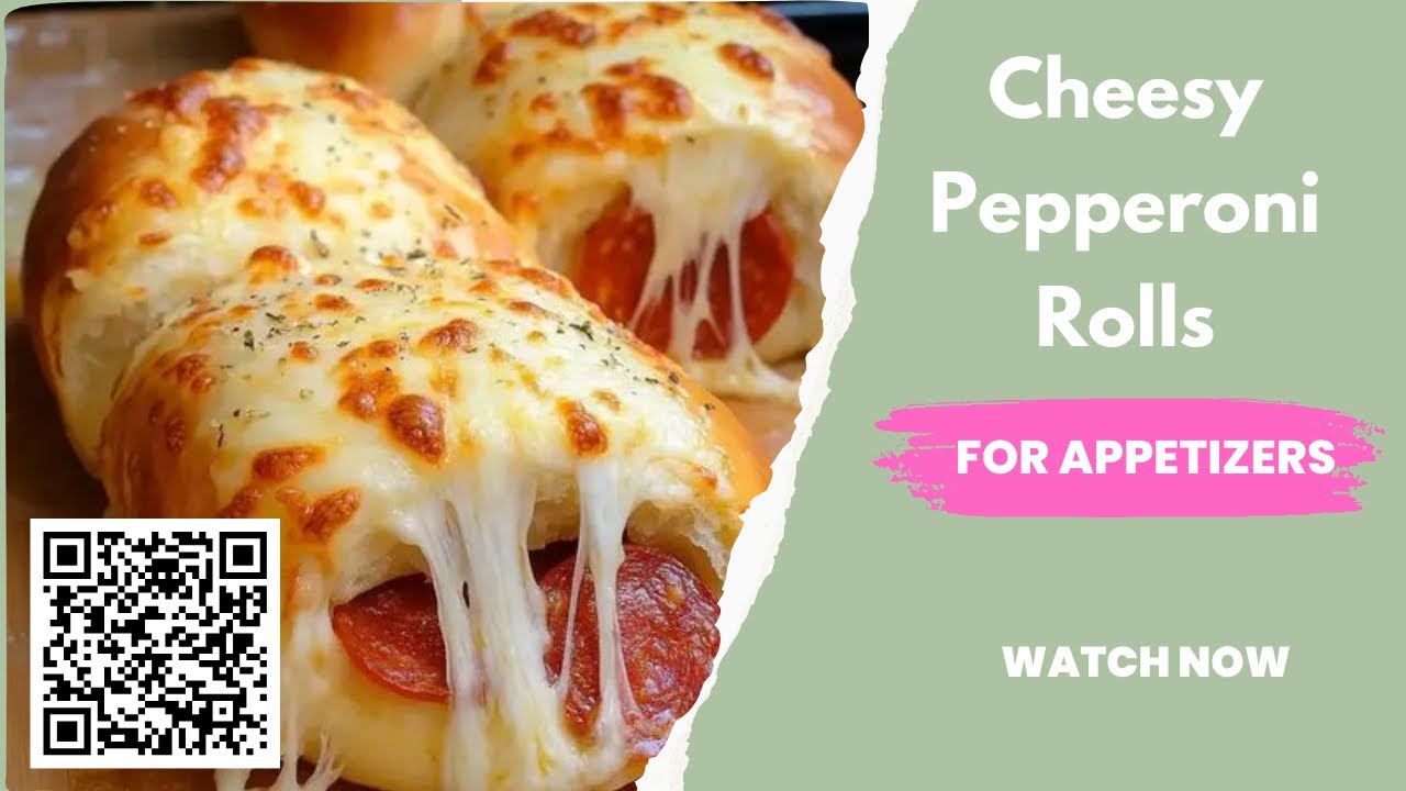 Warning: These Cheesy Pepperoni Rolls Are TOO Good! 🧀🚨 - YouTube