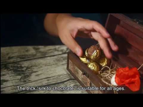 Silk to Chocolate Magic Trick