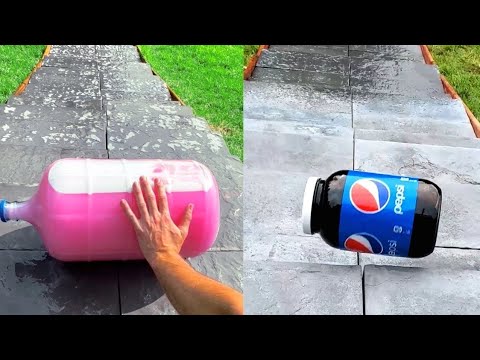 Glass Bottle Drop From Height | Slow Motion ASMR Satisfying Glass ...