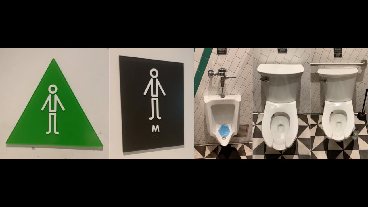 Shake Shack Men's Restroom Reshoot - YouTube