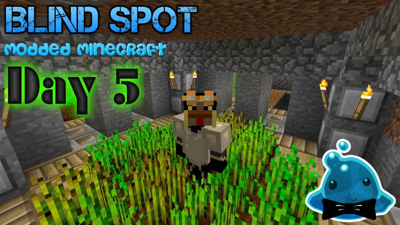 Blind Spot Modded Minecraft Lets Play - Day 5 (2018) - YouTube