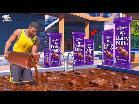 Chocolate swimming pool - YouTube