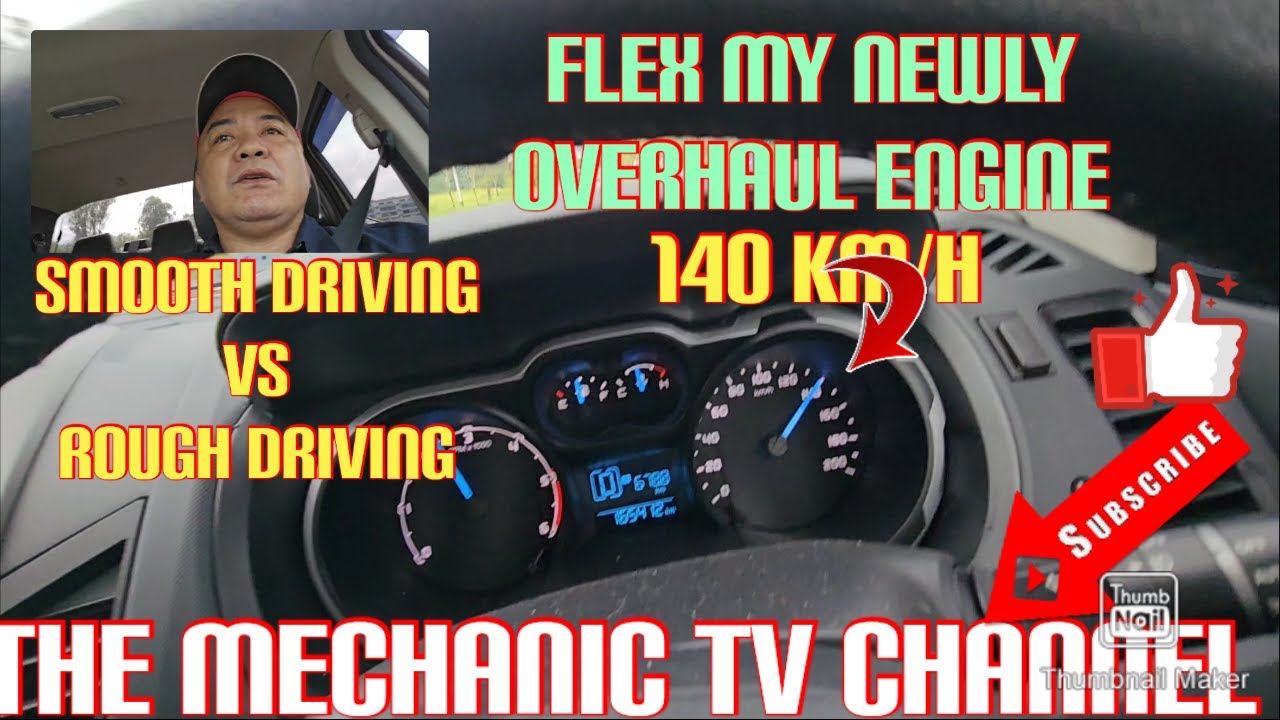 NORMAL DRIVING VS ROUGH DRIVING/ TEST DRIVE NEWLY OVERHAUL/FORD RANGER ...