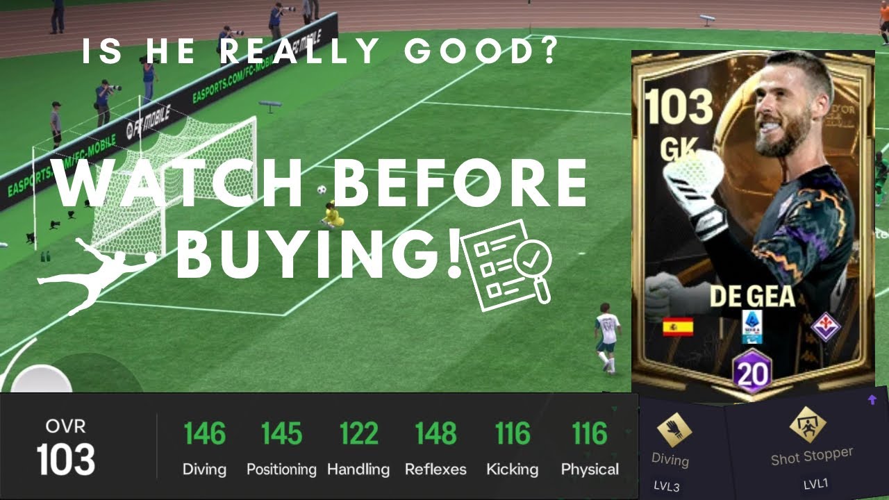 De Gea purple Rank 103 card review | Is he as good as people say ...