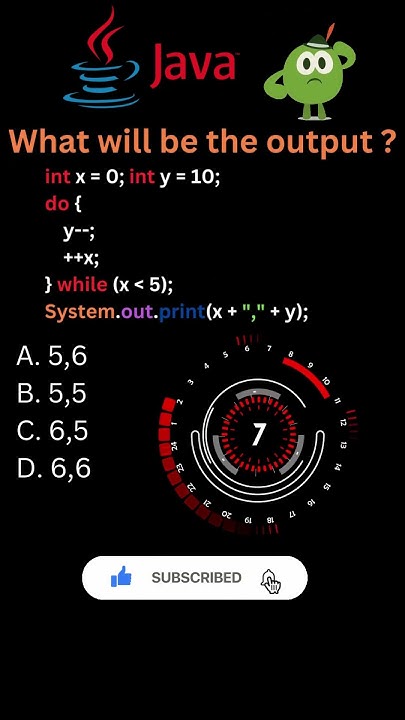 Java Programming Question Java Quiz 48 Java Interview Question Java Shorts