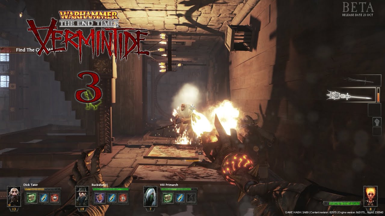 Warhammer: End Times - Vermintide (Let's Play | Gameplay) Ep 3: Bright ...