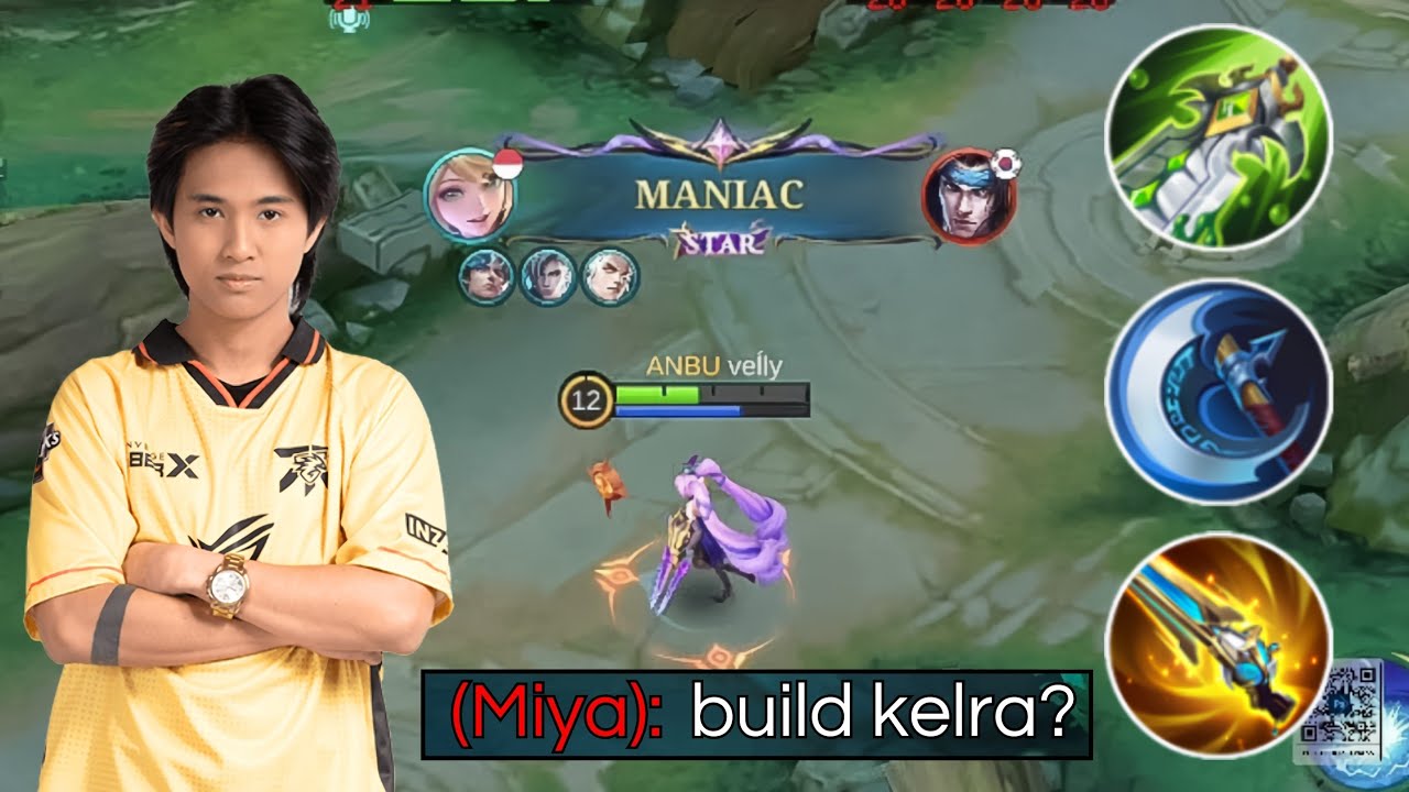 Build & Emblem Layla Kelra Di Kira Cheat Damage ️Tutorial Top Global 1 ...