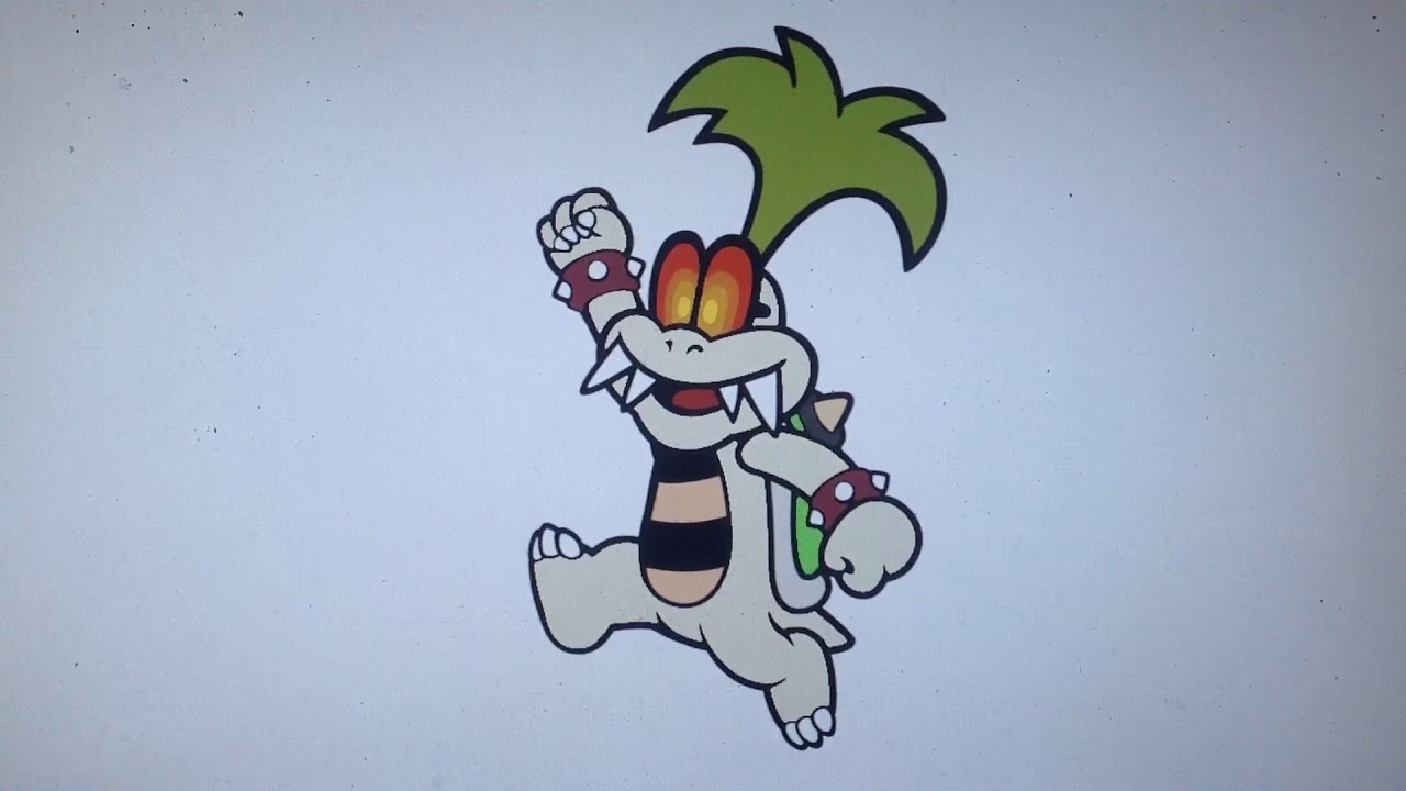 Paper Dry Iggy Koopa - YouTube