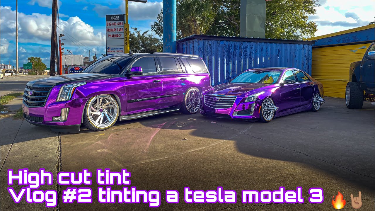 HOW TO TINT FRAMELESS WINDOWS- TESLA MODEL 3 - YouTube