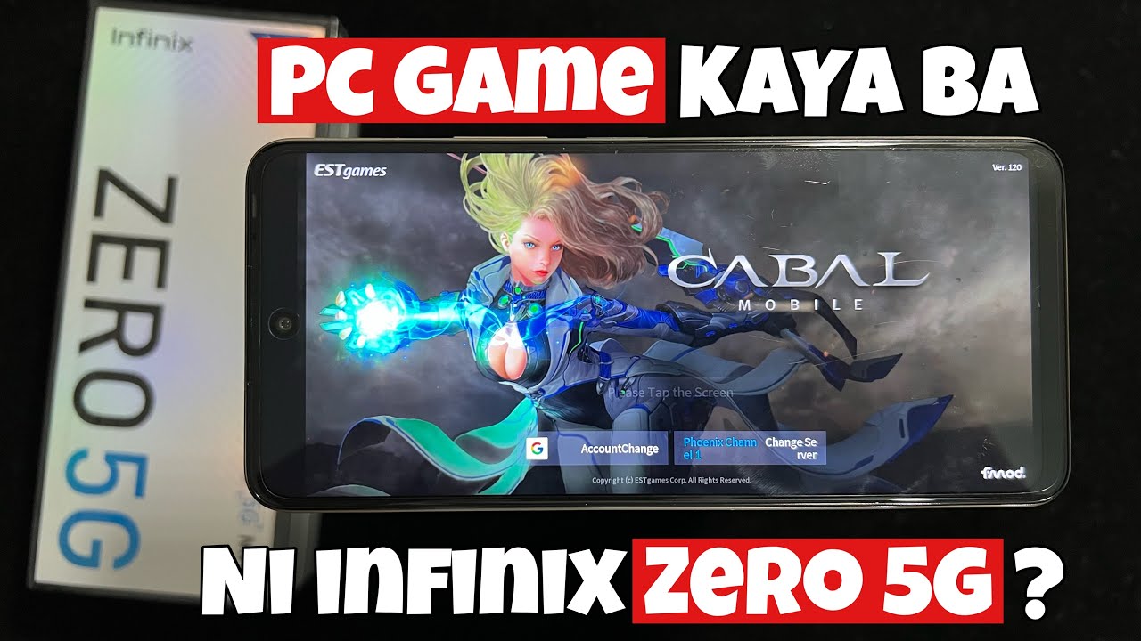 Infinix Zero 5g Game Review - Cabal Mobile, Call of Duty, Tower of ...