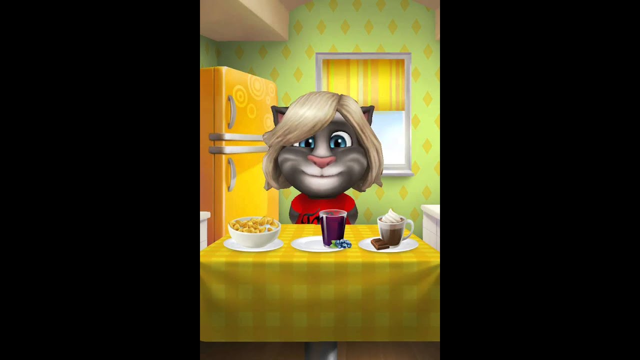 A weird glitch in My Talking Tom - YouTube