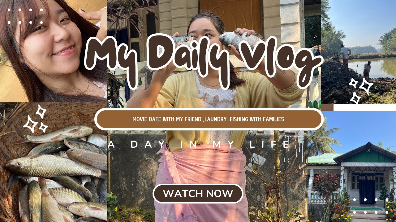 Movie date📽️ //luandry 🧺 //Ah rom mani 🐟family get together 🎀♥️ - YouTube