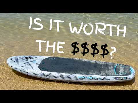 The Most Expensive Board I’ve Ever Ridden: Duotone Skybrid D-Lab Review.