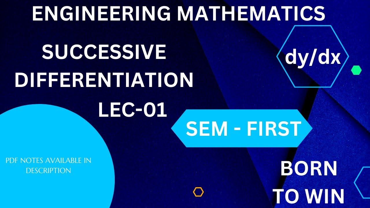 Successive Differentiation | Engineering Mathematics | AR ENGINEERS |# ...