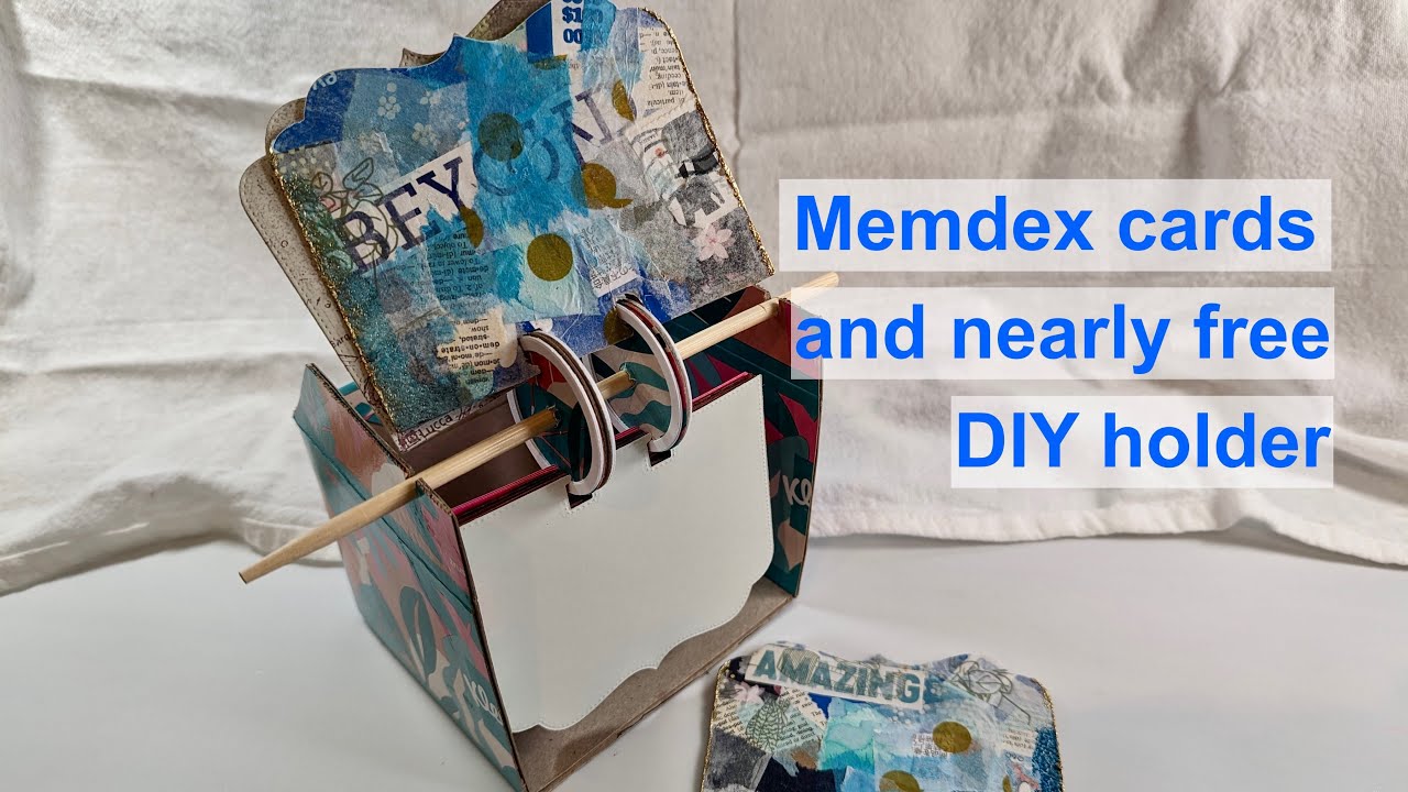 Memdex cards and DIY holder - YouTube